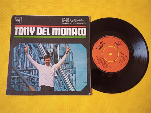 TONY DEL MONACO --RARO EP-- era massimo ranieri albano gianni morandi nazzaro EUR 25,00 ...