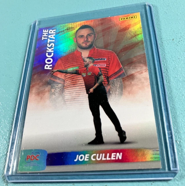 PANINI 2025 PDC Darts World Cup Card Card Joe Cullen The Rockstar /180 ...