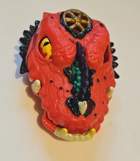 MIGHTY MAX RED Kronosaur Horror Head variant set 100% complete £1,090. ...