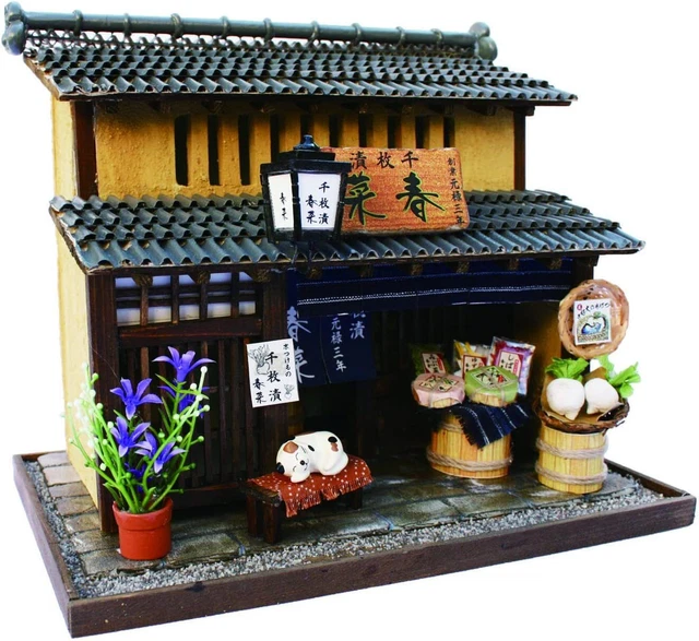 BILLY HANDMADE DOLLHOUSE Kit Kyoto Series Kyomachiya kit II Pickles ...