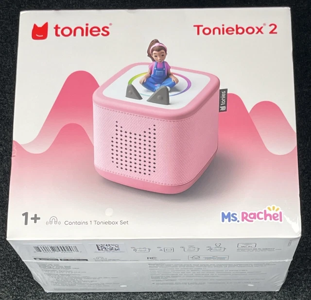 TONIES MS RACHEL Toniebox 2 Starter Set: Cloud Pink. BRAND NEW IN BOX ...