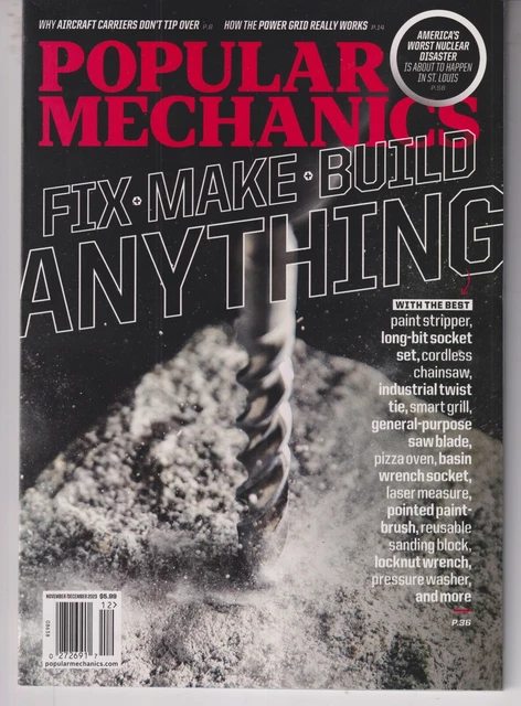 POPULAR MECHANICS NOVEMBER December 2023 Fix Make Build Anything ... POPULAR MECHANICS NOVEMBER December 2023 Fix Make Build Anything ...