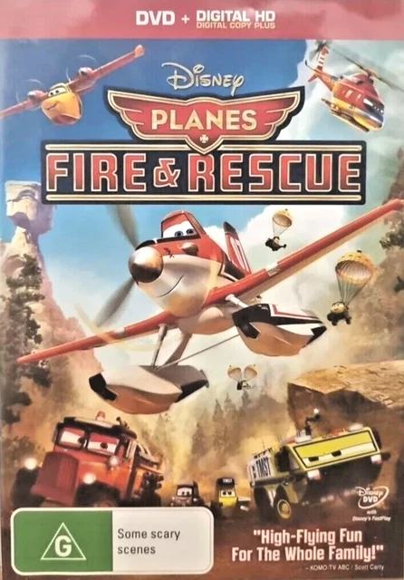 PLANES FIRE & Rescue (DVD, 2014) Disney Pixar, Region 4 PAL - VGC $5.00 ...