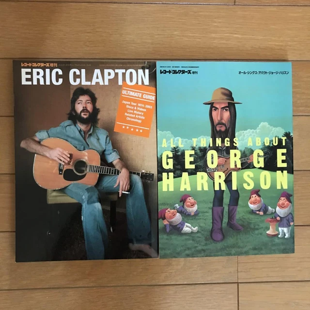 RECORD COLLECTOR'S SPECIAL Issue Eric Clapton George Harrison Lot de 2 ...