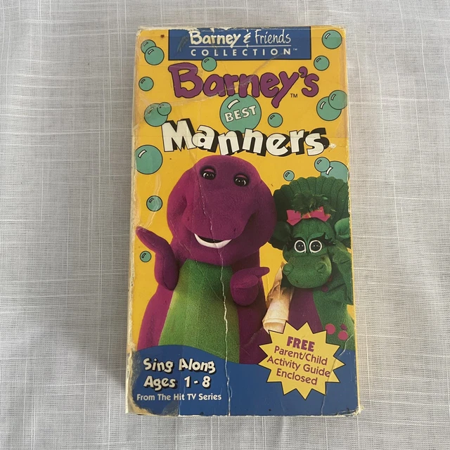 BARNEY - BARNEYS Best Manners (VHS, 1993) EUR 3,93 - PicClick IT