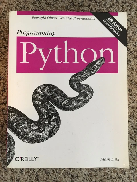 PROGRAMMING PYTHON 4TH Edition Mark Lutz Powerful Object-Oriented ...