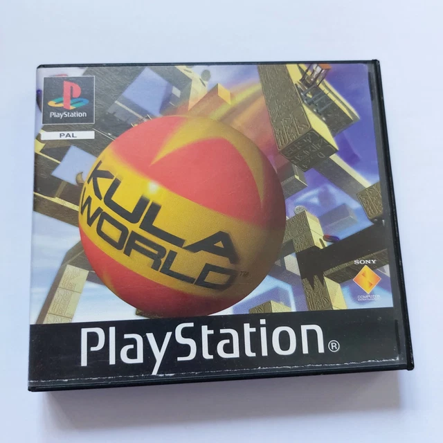 VTG PS1 PLAYSTATION 1 Kula World - Blockbuster Year 2000 Game Case ...