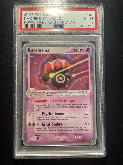 CARTE POKÉMON KAORINE Ex PSA 9 Ex Gardiens Du Pouvoir 93/108 Fr EUR 349,99 - PicClick FR