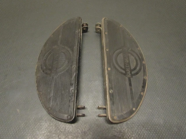 ORIGINAL HARLEY FOOTBOARDS Knucklehead Flathead Panhead OEM T268 £184. ...