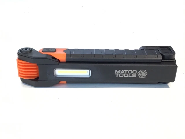MATCO TOOLS 950 Lumen Rechargeable Folding Work Light Snap Lock Pivot ...