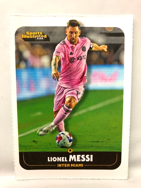 LIONEL MESSI CARD 2023 Sports Illustrated For Kids Inter Miami New ...