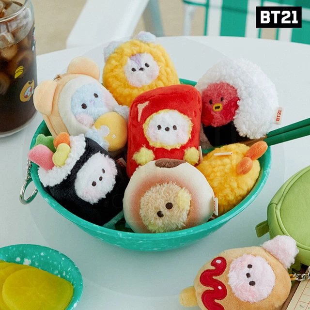 BTS BT21 OFFICIAL Authentic Goods minini PLUSH KEYRING BUNSIK + Tracking Number EUR 35,99 ...