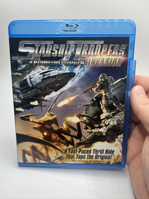 STARSHIP TROOPERS: INVASION (Blu-ray Disc, 2012, Canadian French) $5.00 ...