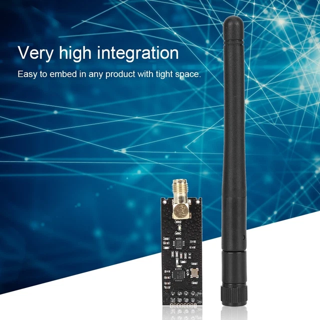 WIRELESS MODULE NRF24L01+ Power Amplifier LNA For 1100 Meters LIF £8.49 ...