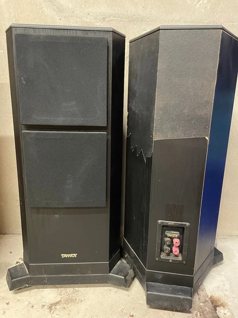 TANNOY SPEAKERS 611 Floor Standing Speakers Need some TLC £175.00 ...