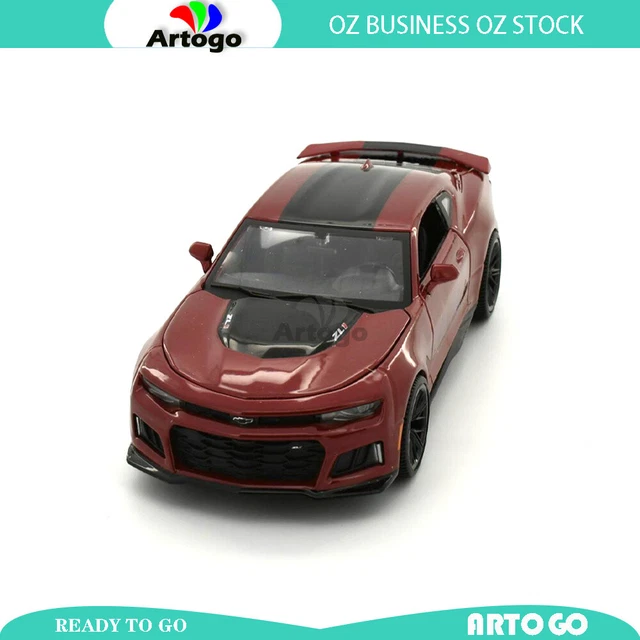 HIGHLY DETAILED DIE-CAST model 2017 Chevrolet Camaro ZL-1-red scale 1: ...