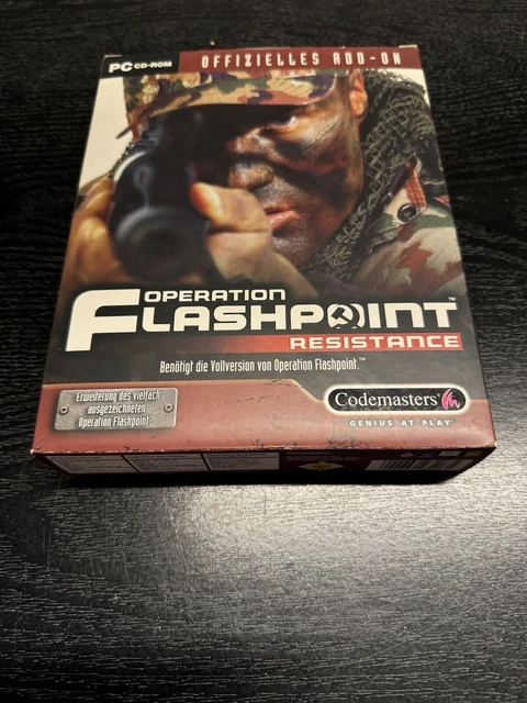 PC SPIEL BIG Box - Operation Flashpoint Resistance - Rar Retro Sammler ...