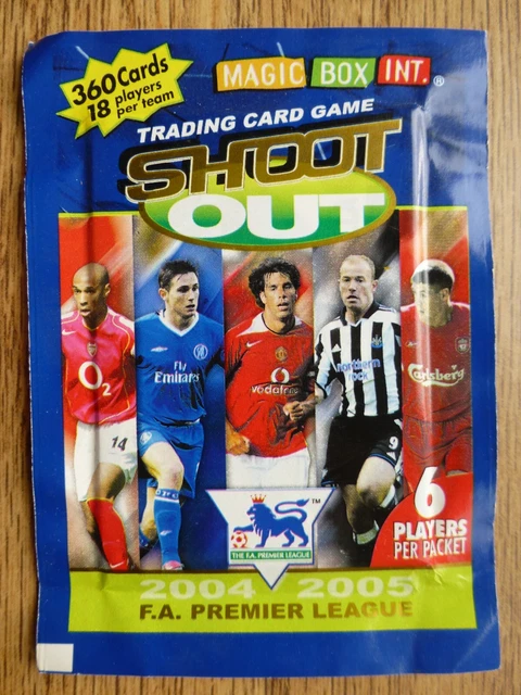 MAGIC BOX INT. Shoot Out 2004-2005 Trading Card Pack £8.00 - PicClick UK