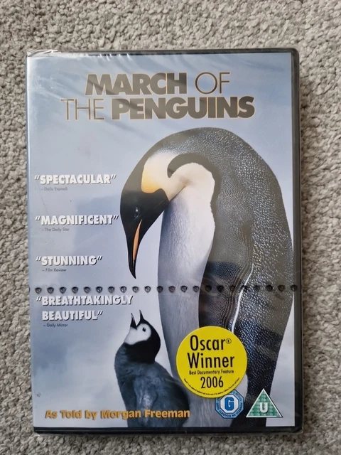 MARCH OF THE Penguins Dvd Film - New & Sealed - Morgan Freeman £3.49 ...