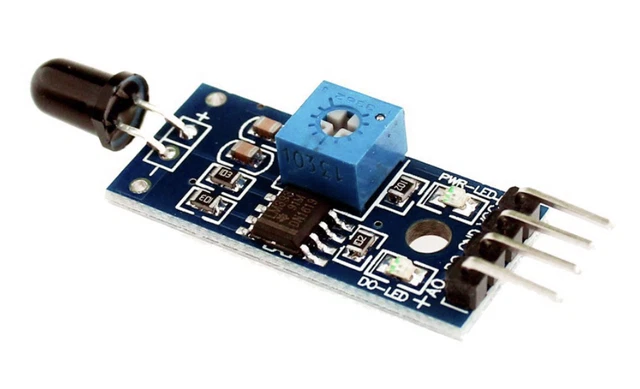 INFRARED FLAME DETECTOR Sensor Module IR LM393 Arduino AVR ATMega PIC ...
