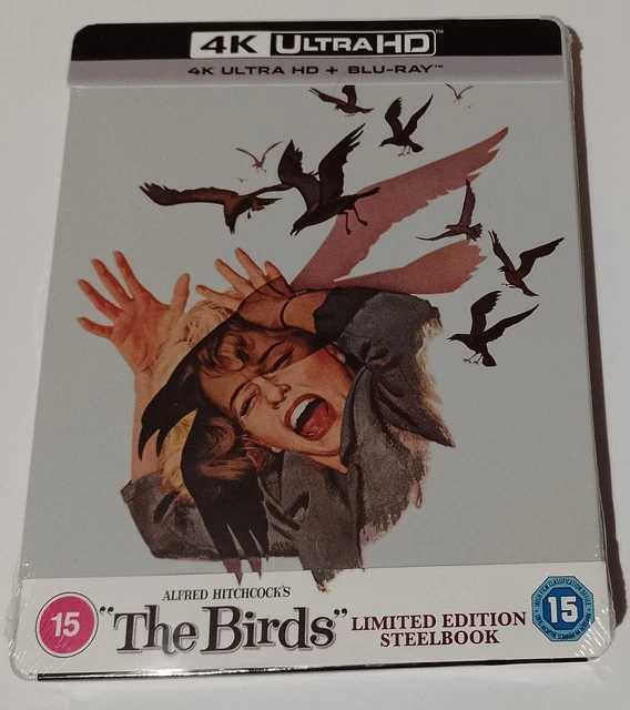 THE BIRDS (4K Ultra HD + Blu-ray) Limited Edition Steelbook EUR 46,61 ...