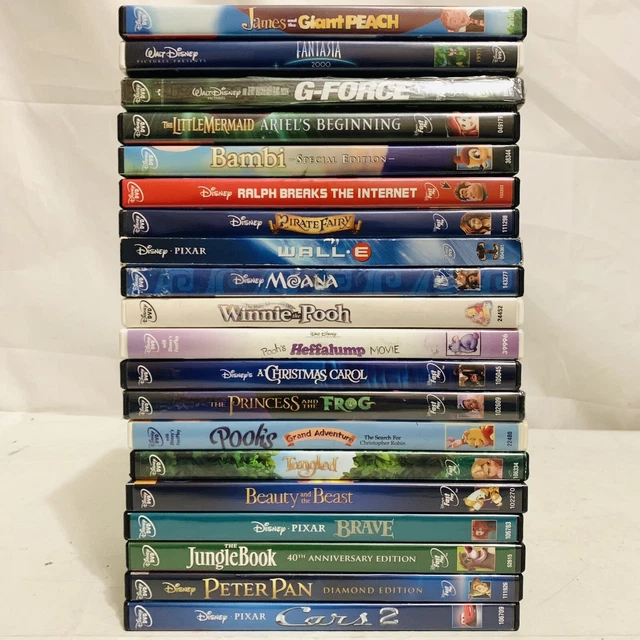 (20) ALL WALT Disney Pixar DVD Movie Lot, Animated Cartoon Family Kids Children £21.14 - PicClick UK