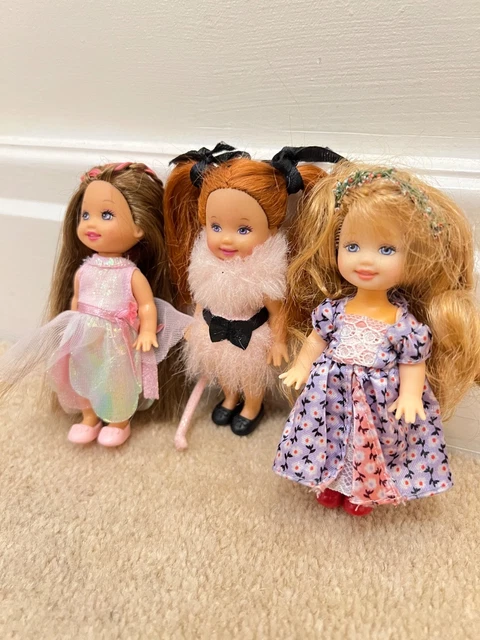 BARBIE KELLY SHELLY swan lake magic pegasus princess and the pauper £31 ...