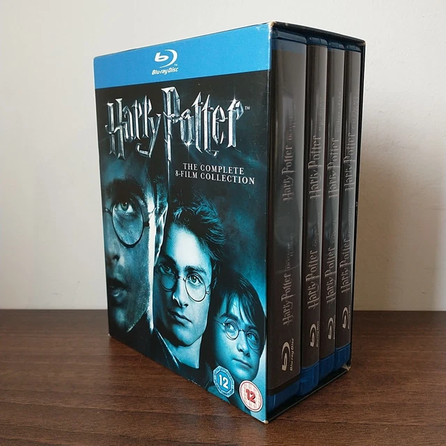 HARRY POTTER BLU-RAY 8-Film Collection Boxset Complete £16.95 - PicClick UK