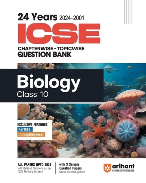 ICSE CHAPTER WISE Biology Class 10 by Venus Kataria Madhubala Sharma ...