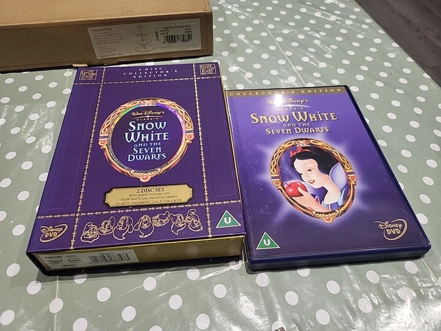 RARE WALT DISNEY SNOW WHITE & THE SEVEN DWARFS 2 DISC Collectors ...