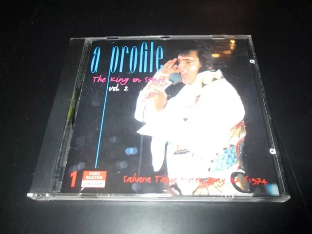 RARE! CD &ELVIS Presley, The King On Stage Volume 1 : A Profile" EUR 39 ...