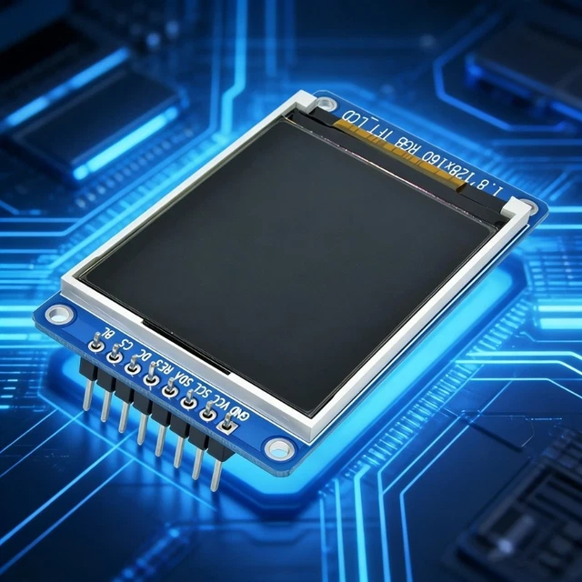 1.8IN SERIALED INTERFACED Full Color TFT LCD Screen Module ST7735 ...