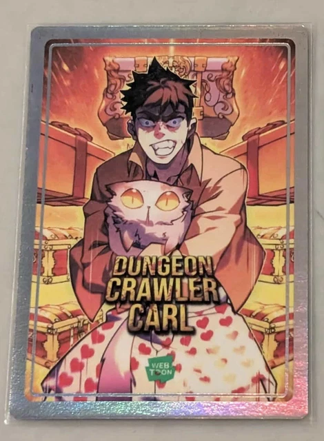 DUNGEON CRAWLER CARL NYCC Promo 2025 Trading Card Foil Matt Dinniman £ ...