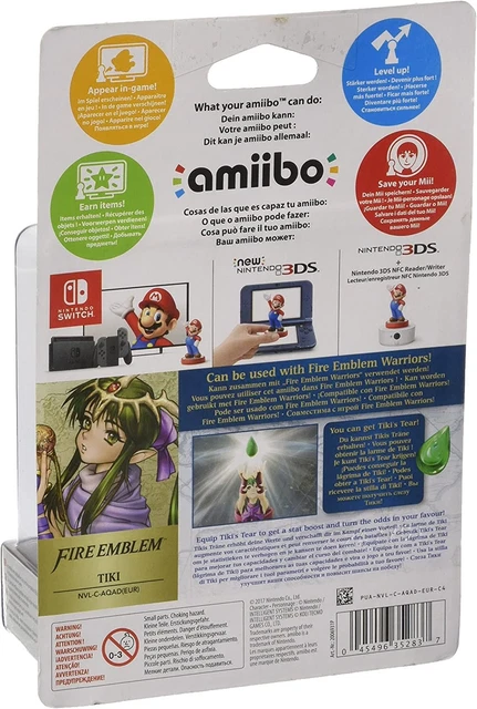 TIKI AMIIBO: FIRE Emblem Collection (Nintendo Wii U/3DS/Switch) Tiki ...