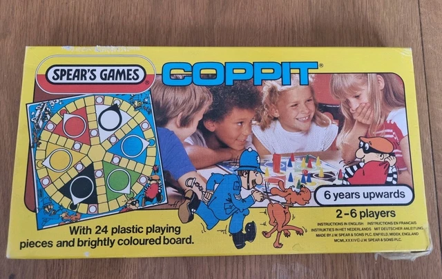 VINTAGE COPPIT BOARD Game Spears 1984 Complete £15.06 - PicClick UK