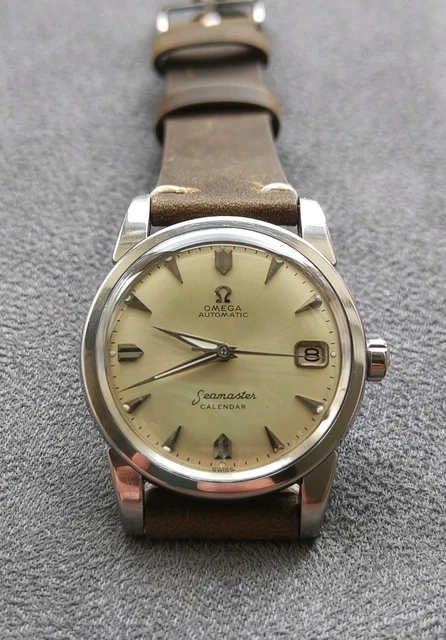 OMEGA CALENDAR SEAMASTER Date Automatic cal.503 champagne Dail 2849 £ ...