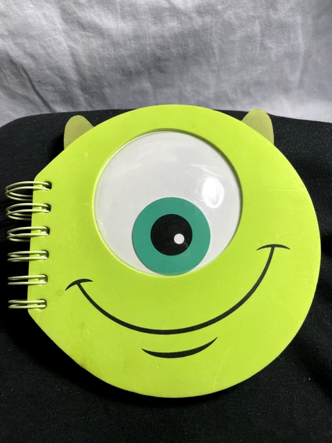 DISNEY & PIXARS Monsters Inc. Spiral Notepad - Notebook "Mike Wazowski ...