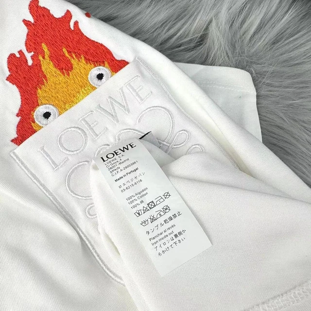 LOEWE X STUDIO Ghibli 'Howl's Moving Castle” Calcifer Poster Limited ...