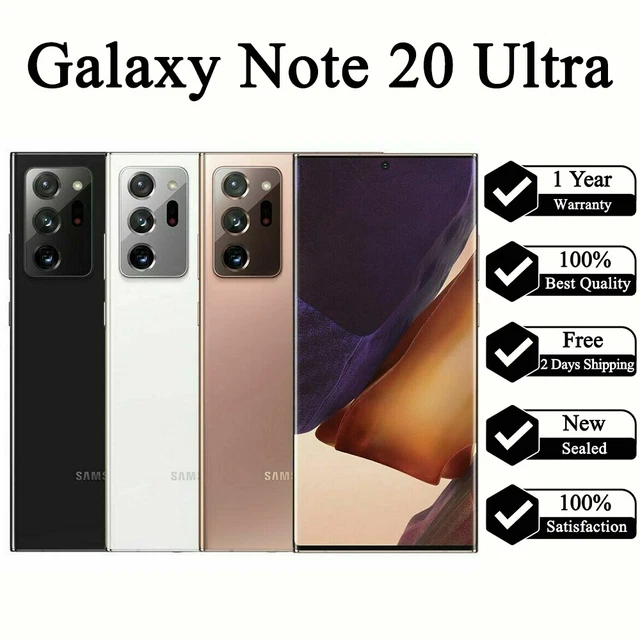 NEW SAMSUNG GALAXY Note 20 Ultra 5G 128GB SM-N986 Factory Unlocked $333 ...