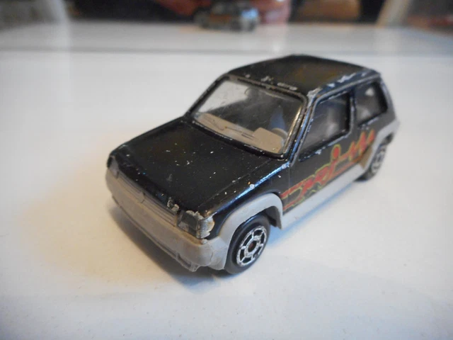 MAJORETTE RENAULT 5 Supercinq GT Turbo in BLack EUR 3,99 - PicClick FR