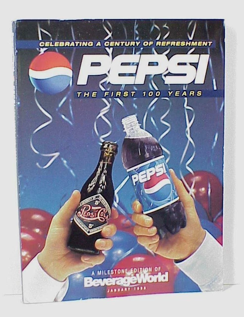 PEPSI COLA 100 Years Trade Magazine 1998 -bx1 EUR 16,45 - PicClick FR