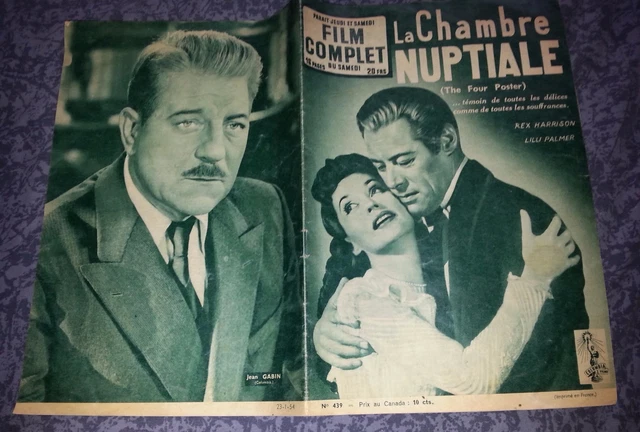 REVUE FILM Complet N°439-La chambre nuptiale-R. HARRISON, L. PALMER ...