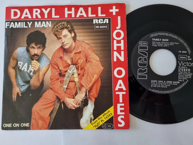 DARYL HALL & John Oates - Family man/ One on one 7'' Vinyl Germany EUR ...