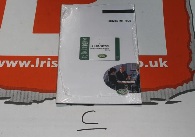 LRL0166ENX USA GENUINE Land Rover service book portfolio Defender ...
