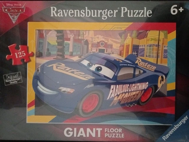 RAVENSBURGER - DISNEY Pixar Cars 3 Puzzle de Sol Géant 125 Pièces EUR ... RAVENSBURGER - DISNEY Pixar Cars 3 Puzzle de Sol Géant 125 Pièces EUR ...