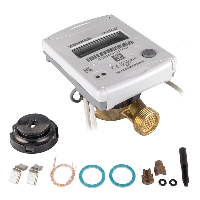 2025 ZENNER WÄRMEZÄHLER Zelsius C5 ISF mit Einbaustrecke BL110 mm QN 1 ...
