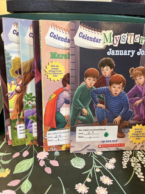 8 CALENDAR MYSTERIES series chapter books by Ron Roy A To Z Mystery $9. ...