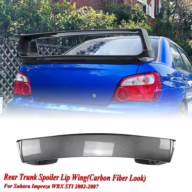 CAR REAR TRUNK Spoiler Wing Body Kit For Subaru Impreza WRX STI 2002 ...