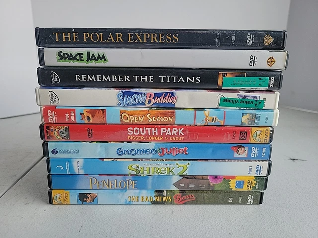 10 - DVD Random Lot - Kids Children &/or Baby - DVDs - Photographed ...