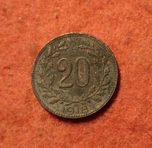 20 HELLER ÖSTERREICH-UNGARN 1918 Franz Joseph I. ÖSTERREICH EUR 1,00 - PicClick DE